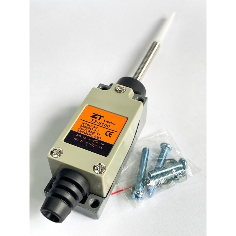 (แพ็ค1ตัว TZ-8166 ลิมิตสวิทช์ TZ-8166 Limit Switch ลิมิตสวิทช์ 8166 5A / 240VAC 1NO, 1NC ยี่ห้อ ...