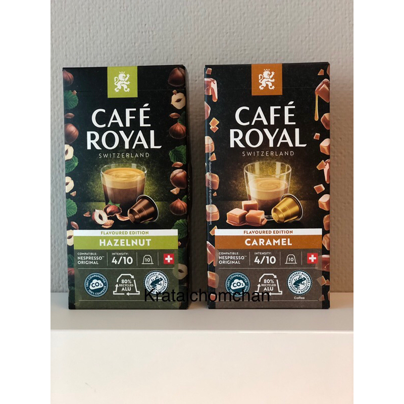 Cafe Royal กาแฟชนิดแคปซูล จากสวิตเซอร์แลนด์ กล่องละ10แคปซูล | Shopee ...