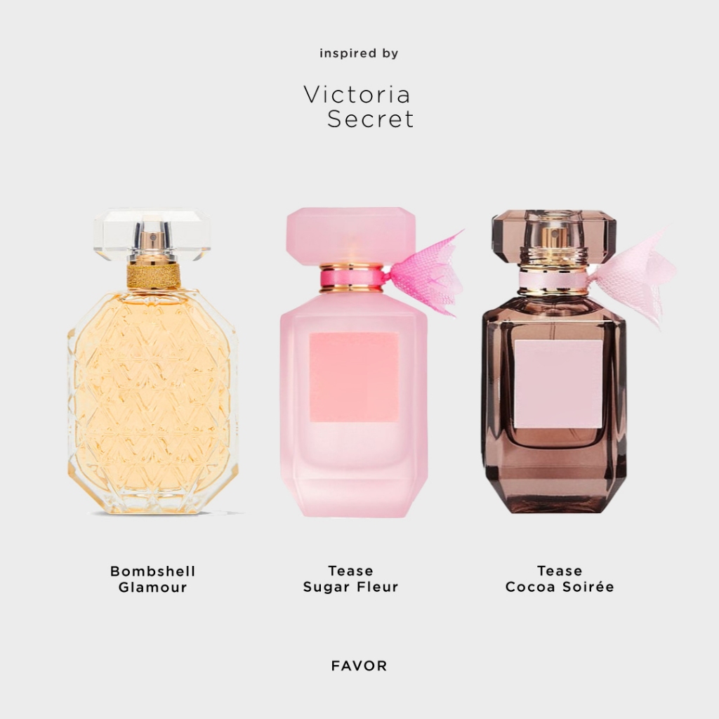 Victoria Secret น้ำหอมแนวกลิ่น Bombshell Glamour Tease Sugar Fleur ...