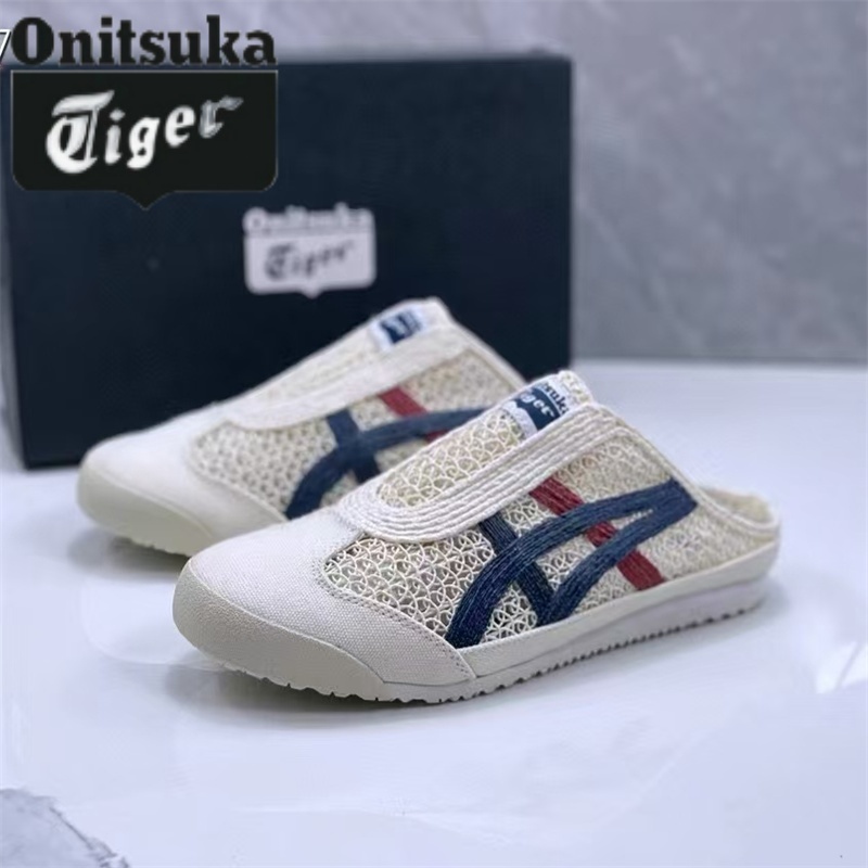 【100% Authentic 】 Onitsuka Tiger MEXICO 66 hollow one -footed slippers ...