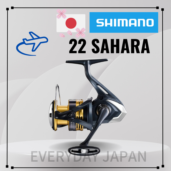 SHIMANO 22 SAHARA รอกสปินนิ่ง 500/1000/C2000Shg/C3000Hg/C5000Xg [จากญี่ปุ่น] | Shopee Thailand