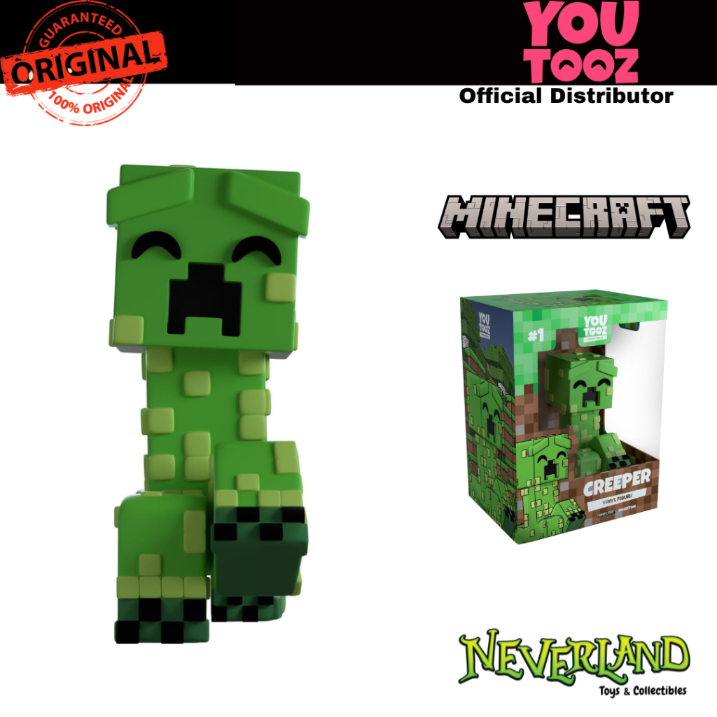 Youtooz Minecraft: Creeper Vinyl Art Figure | Shopee Thailand