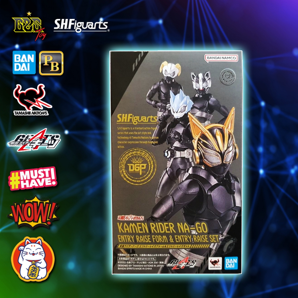 S.H.Figuarts Kamen Rider Na-Go Entry Raise Form & Entry Raise Set / จาก ...