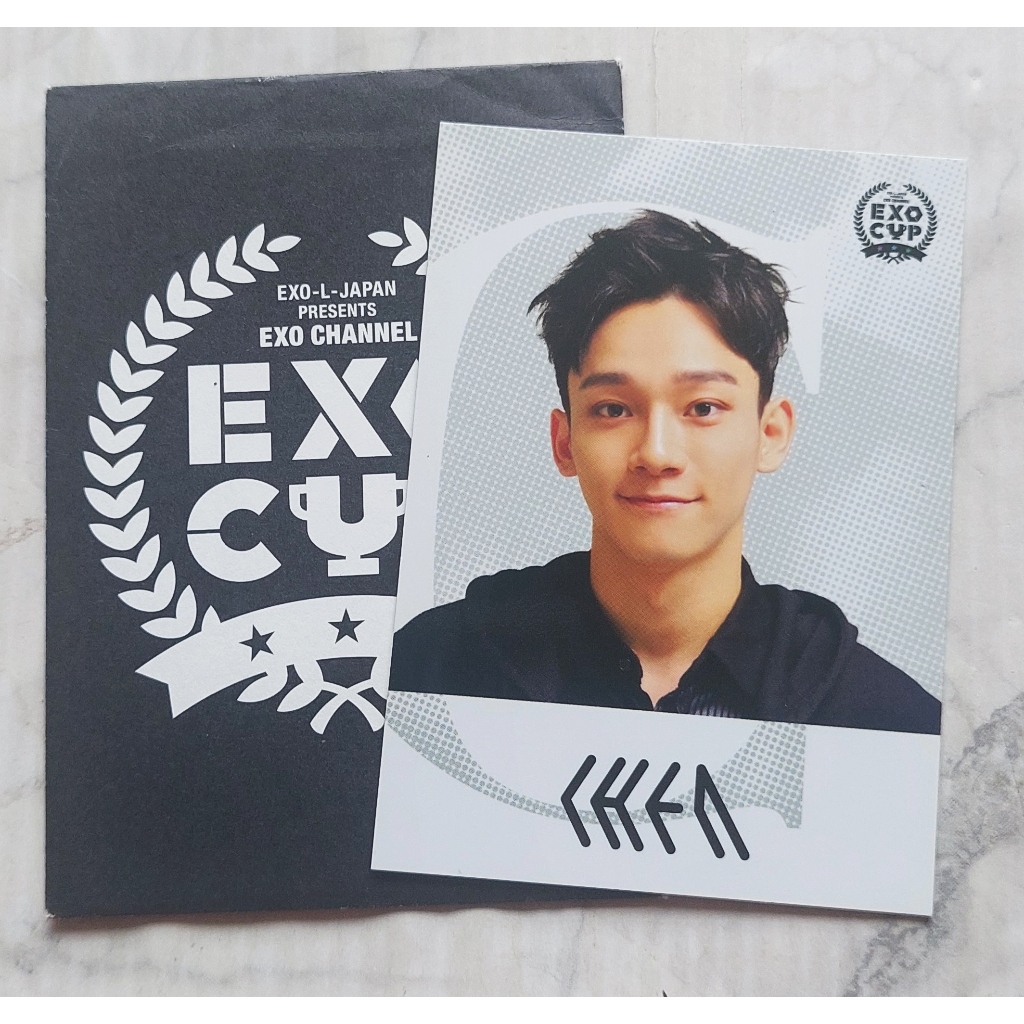การ์ด Chen ของแท้ จาก Event EXO-L JAPAN presents EXO CHANNEL" EXO CUP " Kpop Card เฉิน | Shopee ...