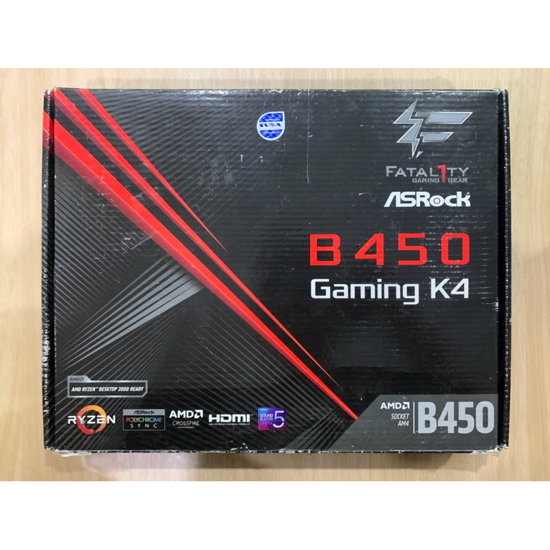 ASRock B450 GAMING K4 FATAL1TY | Shopee Thailand