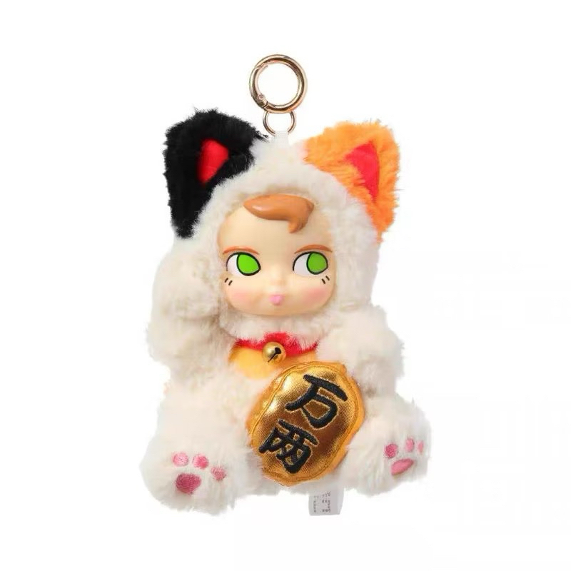 [[แบบสุ่ม โค้ดแฟชั่นลด30%]] Sam Sam Fortune Cat Vinyl Face พวงกุญแจ ...