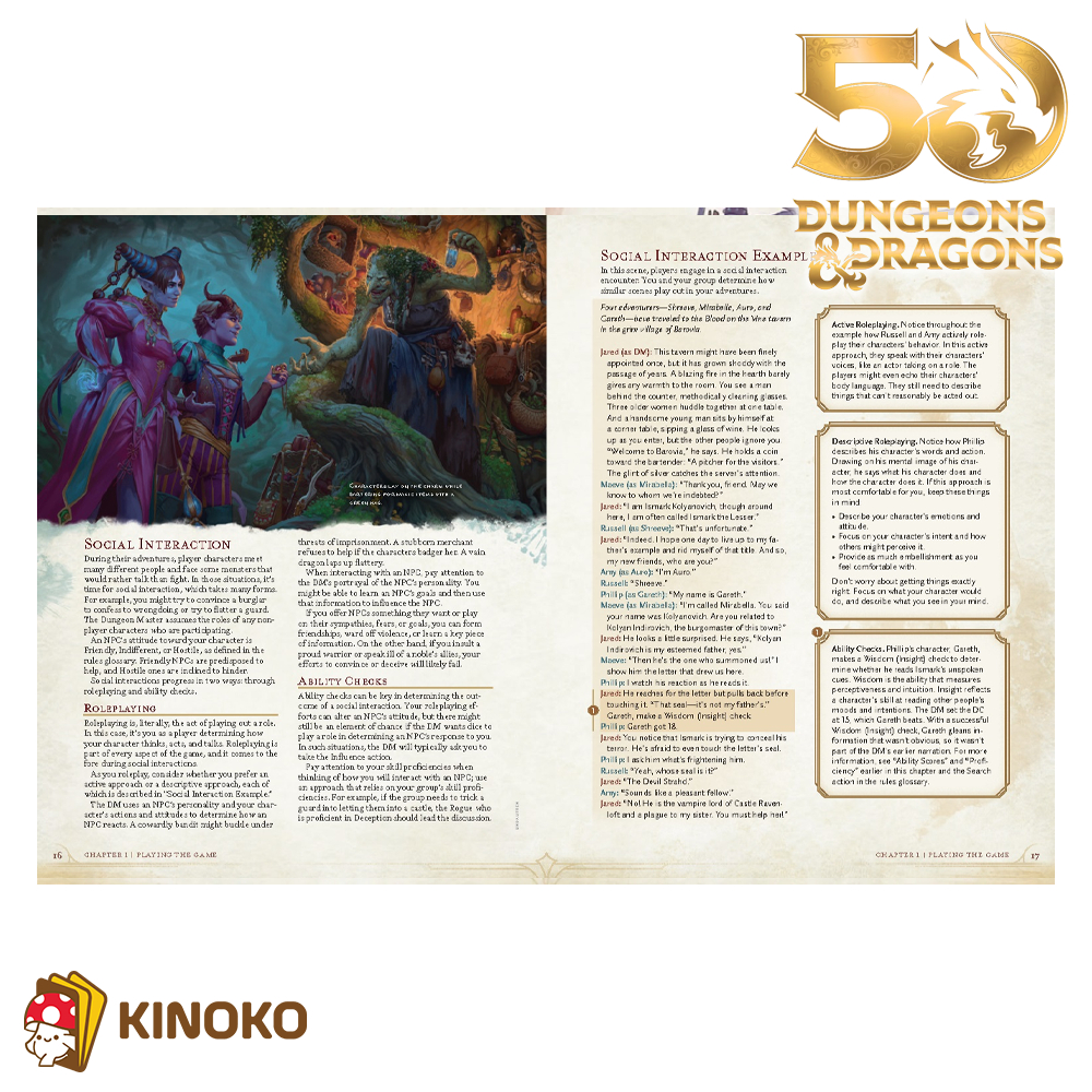 D&D : Core Rulebooks - Player's Handbook (2024 Edition) จาก Kinoko Card Game Shop | Dungeons ...