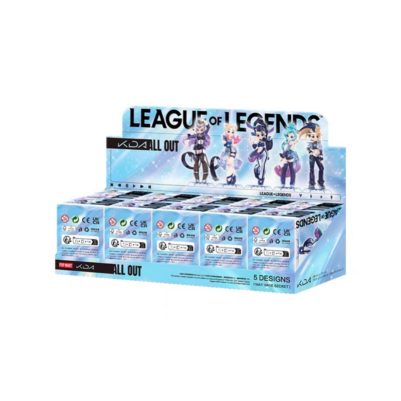 (Pre-order 7-10วัน)(ยกกล่อง) POP MART x LoL K/DA All Out Blind Box ลุ้น ...