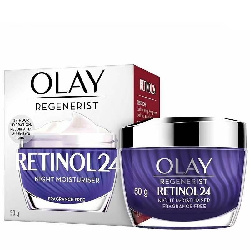 หมดอายุ 08/2025 Olay Retinol โอเลย์ รีเจนเนอรีส เรตินอล24 ครีมบำรุงสำหรับกลางคืน เลือกได้ ...