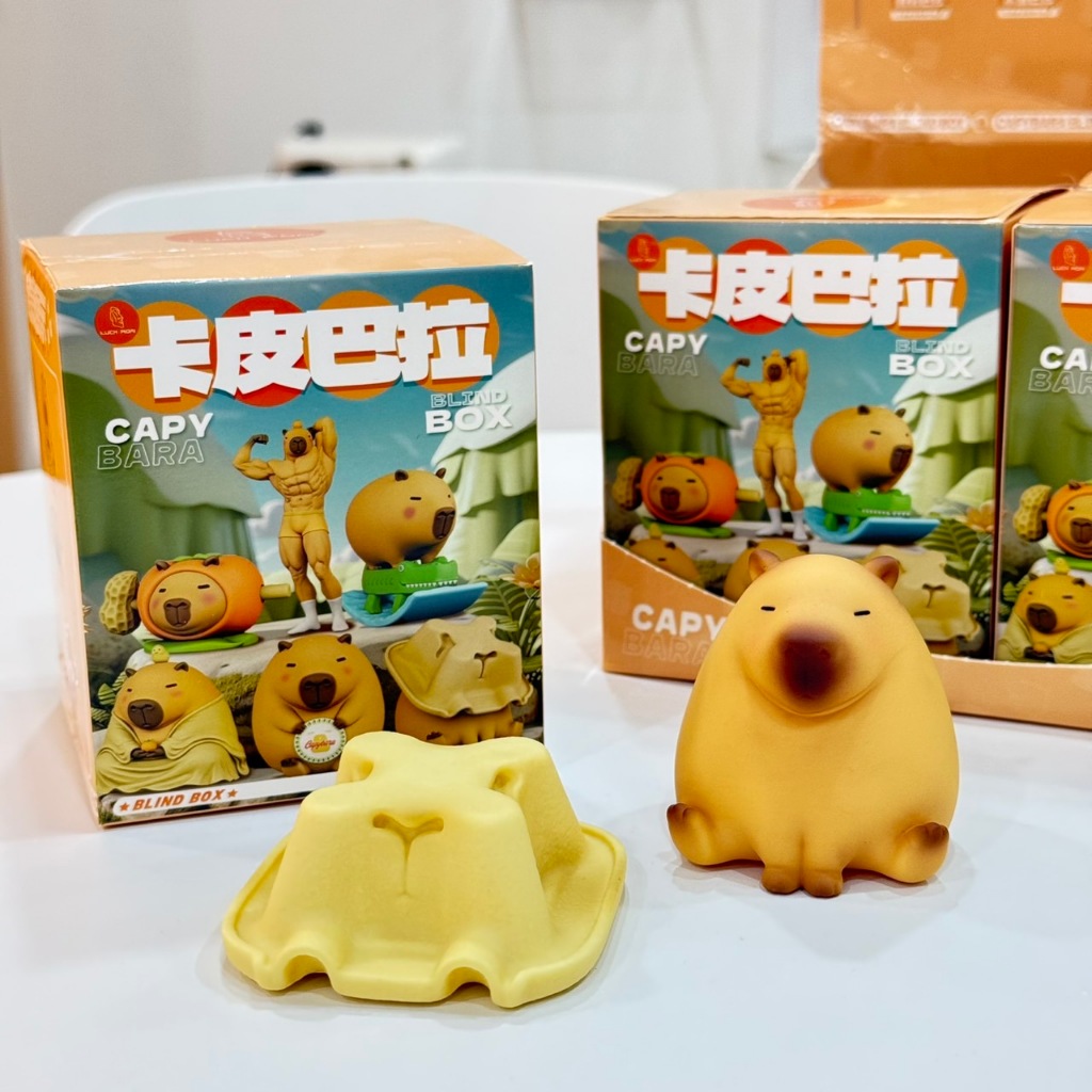 [จุ่ม/พร้อมส่ง] Capybara Luck Moai | Shopee Thailand