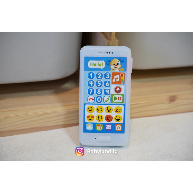 โทรศัพท์ Fisher-Price Laugh & Learn Leave A Message Smart Phone มีเสียง ...