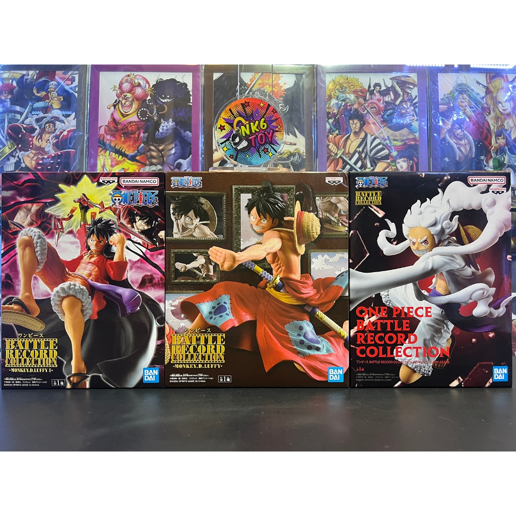 Banpresto One Piece Battle Record Collection Luffy Complete Set มือ1 ...