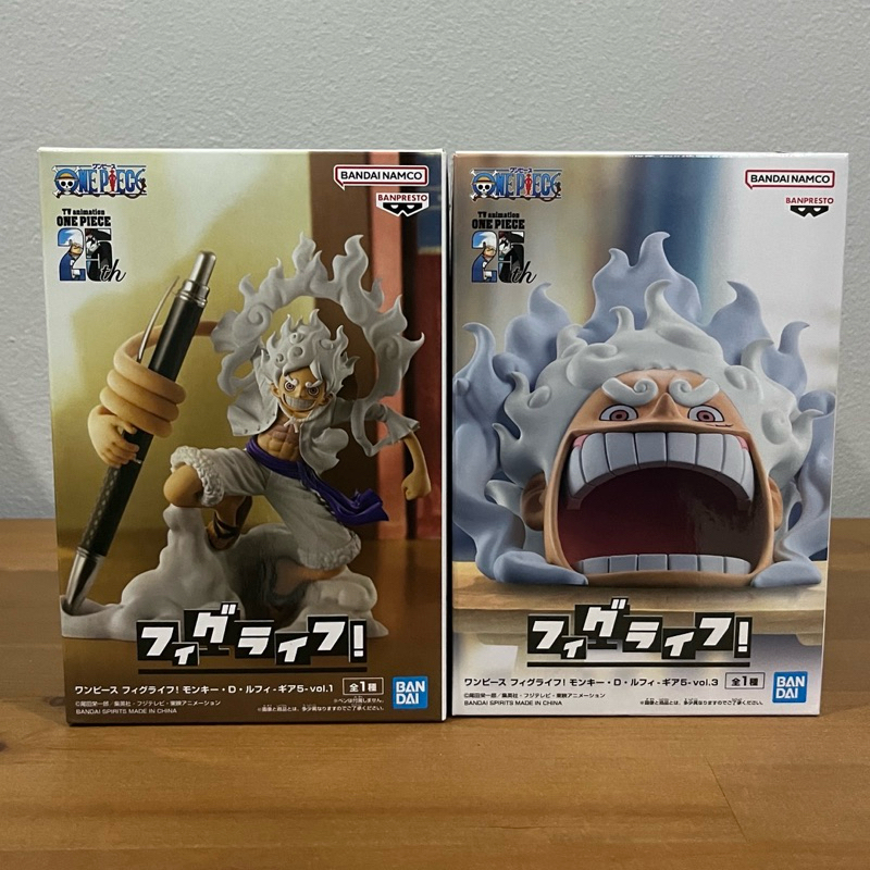 (มือ1/ของแท้) One Piece Fig Life! Monkey D Luffy - Gear 5 vol.1/vol.3-4 ...