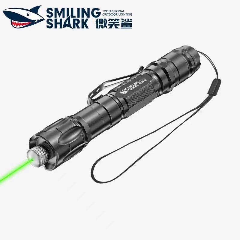 Smilingshark JG0715 Laser Pointer ตัวชี้เลเซอร์สีเขียว 2000ม เลเซอร์ ปากกาเลเซอร์แบบชาร์จ USB ...