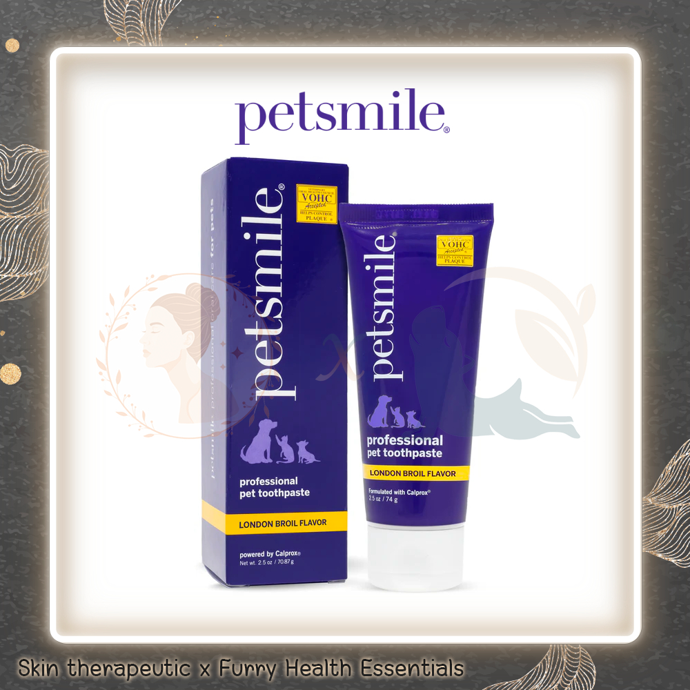 PetSmile ยาสีฟันสำหรับสัตว์เลี้ยง 3 รสชาติ สเต็กเนื้อ/ชีส/ไก่รมควัน ขนาด 74g | Shopee Thailand