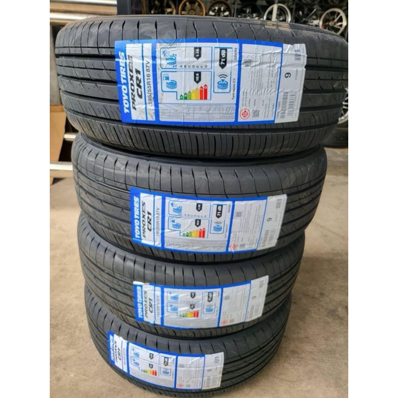 🚓🚗Toyo cr1 195/55/16 ปี25 ยางใหม่ | Shopee Thailand