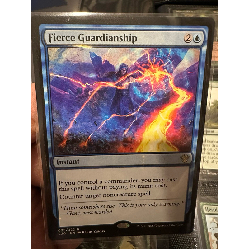 Fierce Guardianship การ์ด Magic The Gathering ของแท้ จากรุ่น ...