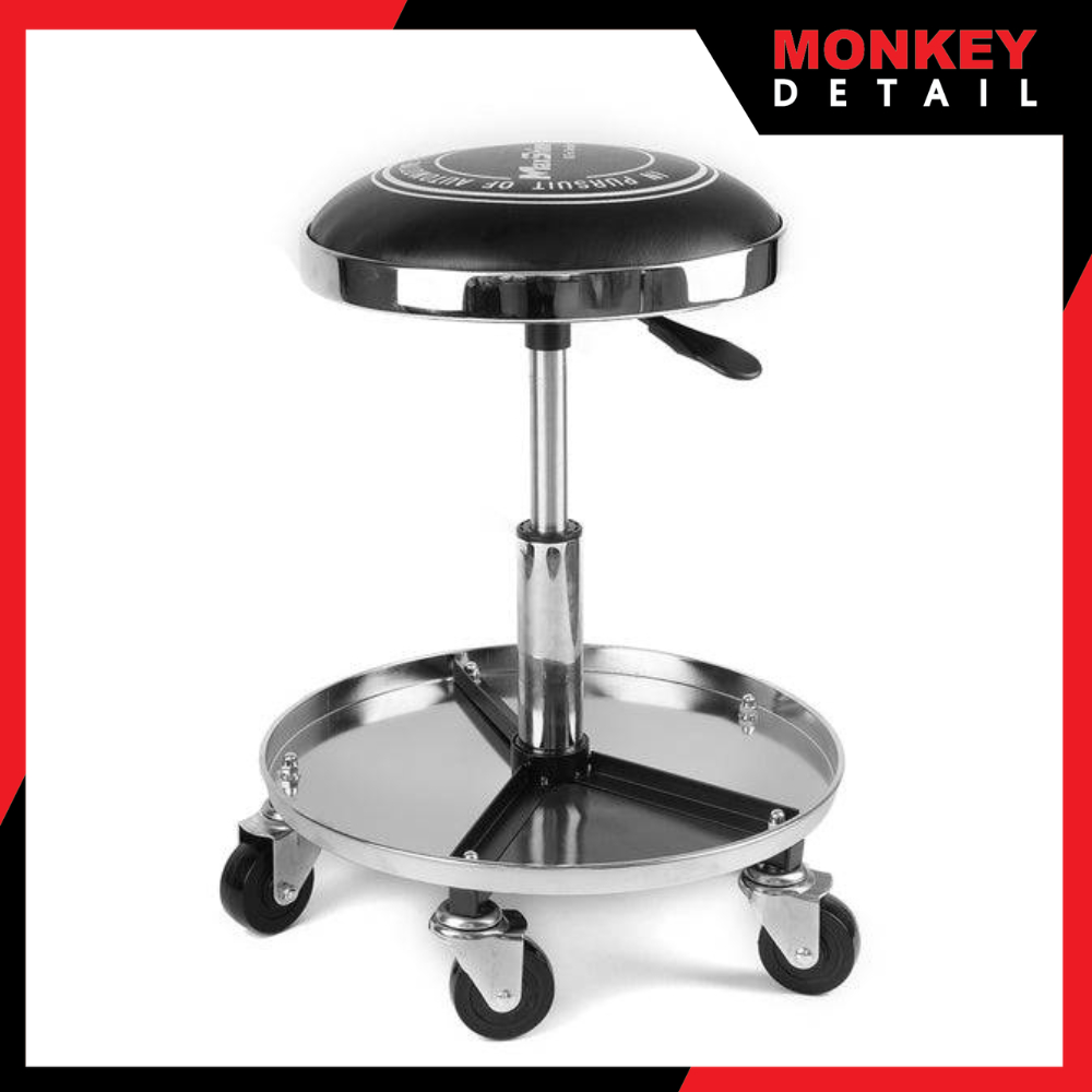 MAXSHINE Detailing Stool–With Tool Tray เก้าอี้ช่าง แข็งแรง รับน้ำหนัก ...