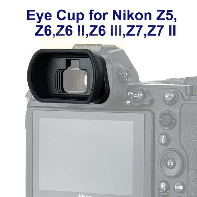 KE-NKZ ยางรองตาแบบยื่นยาวพิเศษสำหรับ Nikon Z5,Z6,Z6 II,Z6 III,Z7,Z7 II ใช้แทน DK-29 Eye Cup ทำ ...