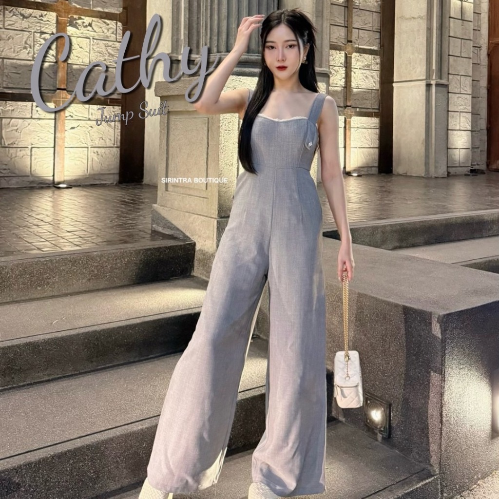SIRINTRA : CATHY JUMP SUIT | Shopee Thailand