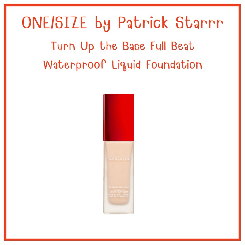 🇺🇸Preorder 🇺🇸 ONE/SIZE by Patrick Starrr Turn Up the Base Full Beat ...