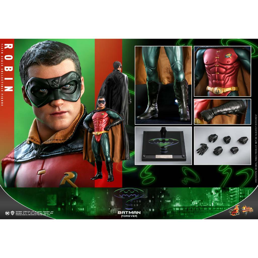 [พร้อมส่ง/มือ 1] Hot Toys MMS594 Batman Forever Robin 1/6 | Shopee Thailand