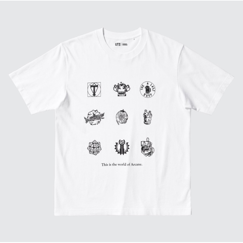 เสื้อยืด Uniqlo x Arcane League Of Legends (Unisex) | Shopee Thailand