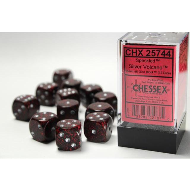 [ของแท้] ลูกเต๋า Chessex Dice Speckled 16mm d6(12 Dice) สำหรับเกมกระดาน ...