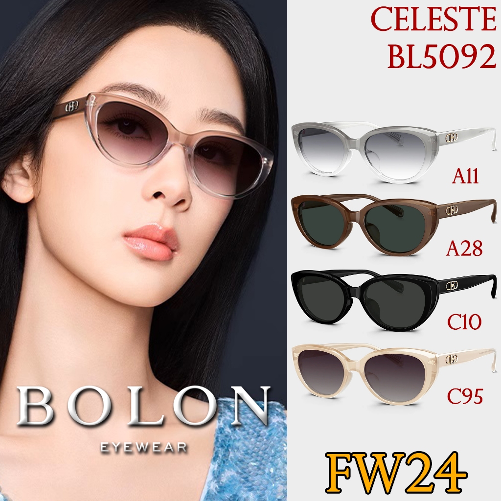 FW24 BOLON แว่นกันแดด รุ่น BL5092 A11 A28 C10 C95 เลนส์ Nylon [TR] แว่น ...