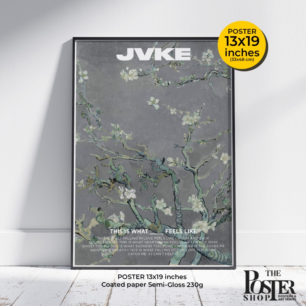JVKE Posters This Is What___Feels Like Album Art-UNFRAMED ภาพขนาด 13X19 ...