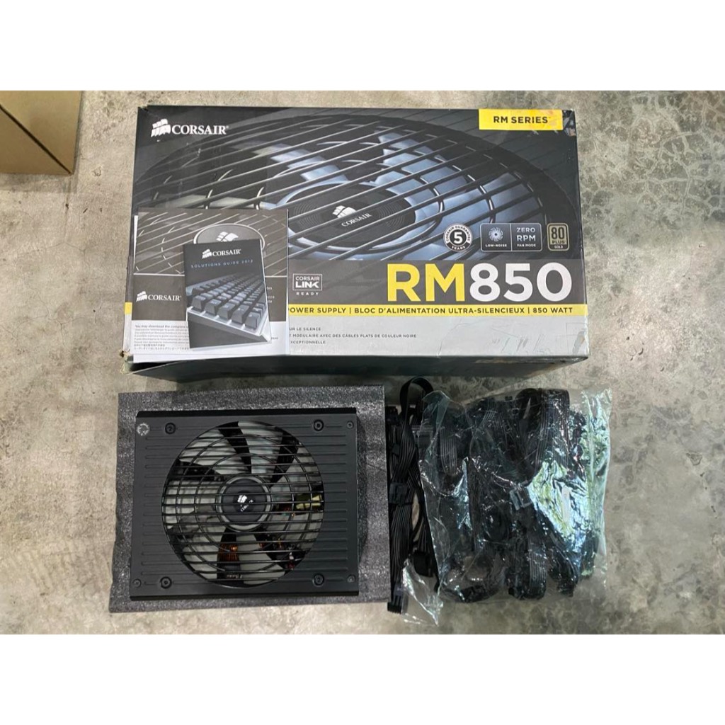 🔰Power supply corsair RM850 มือสอง ครบกล่อง🔰 | Shopee Thailand