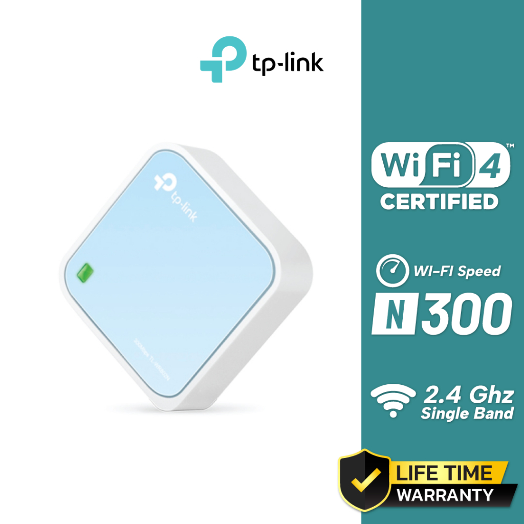 TP-Link 300Mbps Wireless N Mini Pocket Router รุ่น TL-WR802N | Shopee ...