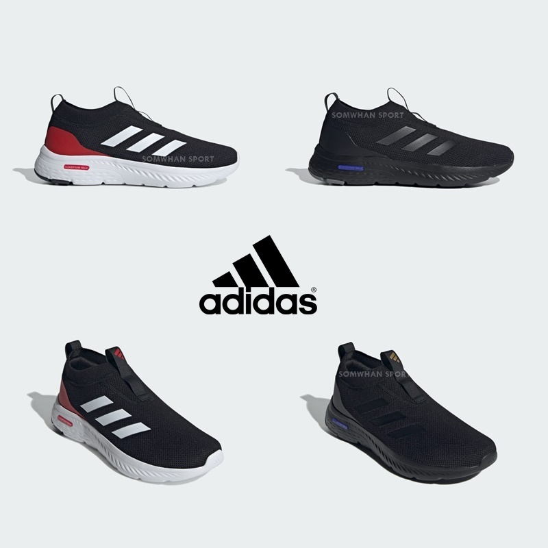 รองเท้าผ้าใบ Adidas ไม่มีเชือก Cloudfoam Move Sock ใส่ง่าย พื้นนิ่ม ...