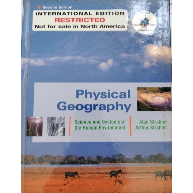 Physical Geography Alan Strahler หนังสือภาษาอังกฤษ ปกแข็ง เล่มใหญ่ ...