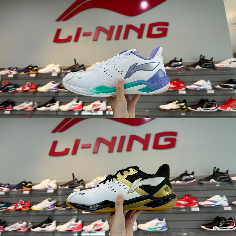 รองเท้าแบดมินตัน Li Ning YT-01 (Yun-Ting) New แถมถุงรองเท้า | Shopee ...