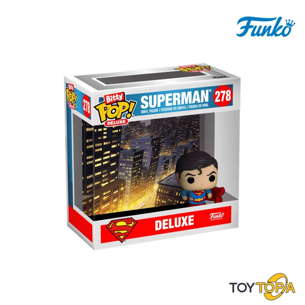 (81299) Superman (CityScape)(278) Bitty POP! Deluxe by Funko | Shopee ...
