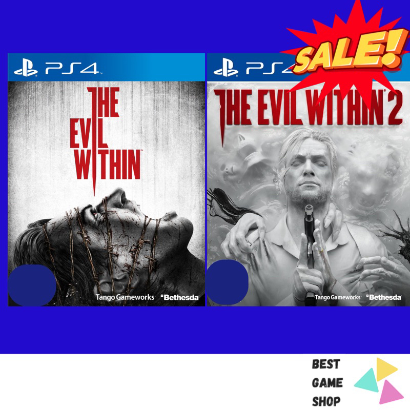 The Evil Within 1 PS4 / The Evil Within 2 PS4 (แผ่น มือ1/มือ2) (พร้อม ...