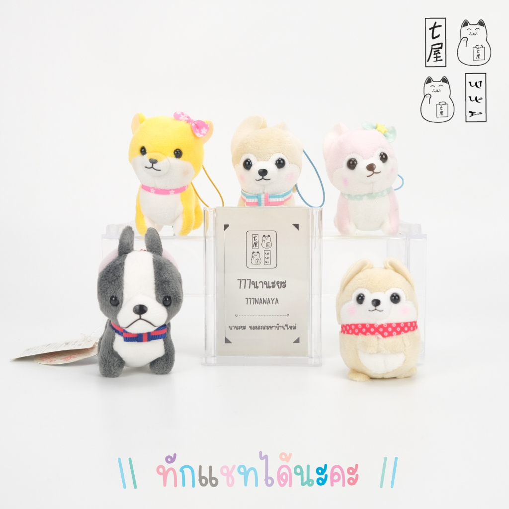 ตุ๊กตา และ พวงกุญแจ หมา ชิบะ ☆ AMUSE Mameshiba San Kyodai Dog Plush And ...