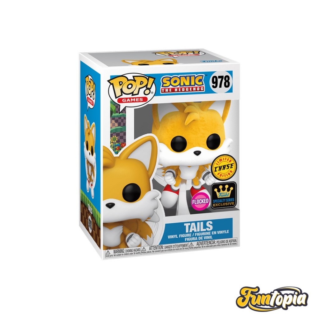 Chase Funko POP! (82617) : Tails Flying Flocked ver.(Chance of Chase ...