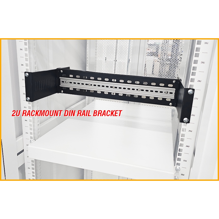 2U RACKMOUNT DIN RAIL BRACKET | Shopee Thailand