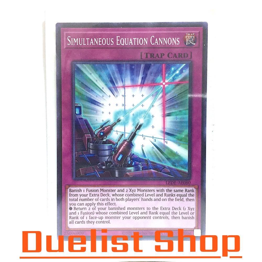 Simultaneous Equation Cannons (N) Trap [Normal] ชุด LEDE-AE080 การ์ด ...