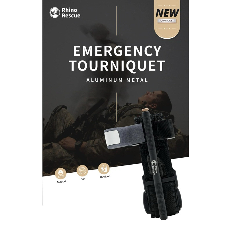 Tourniquet: TQ(RHINO RESCUE):ทูนิเก้ แบบมีปากกาในแท่งโลหะ(มีพร้อมส่ง ...