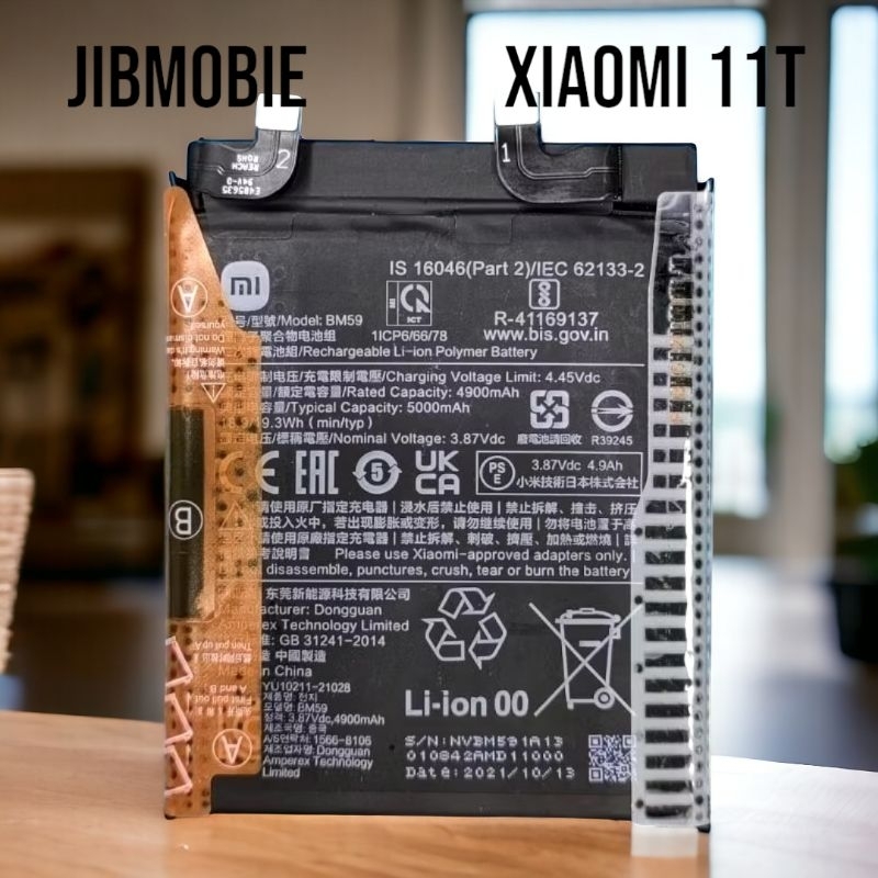 แบตเตอรี่ Battery Xiaomi 11T BM59 Original | Shopee Thailand