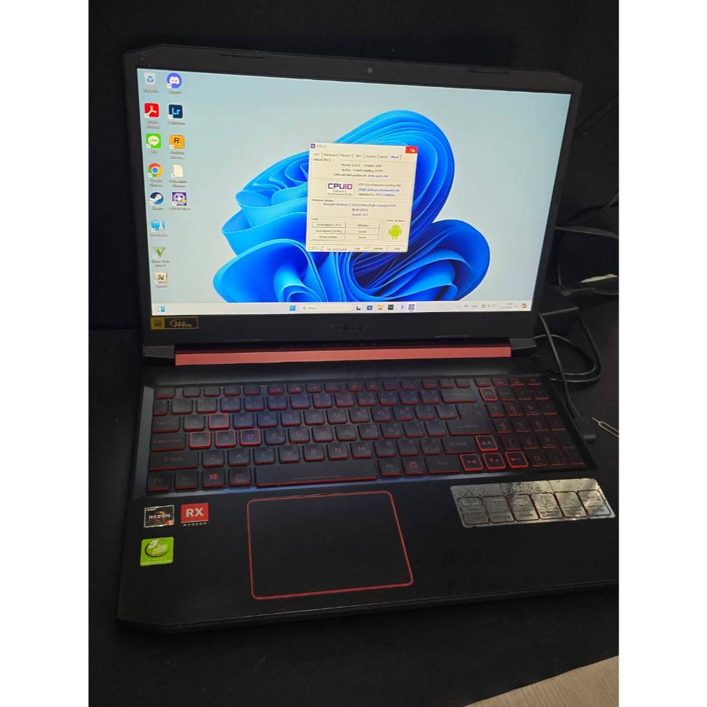 Acer Nitro 5 AN515-43-R2PM AMD RYZEN5 RAM8 SSD.M2 512GB GPU:AMD Radeon ...