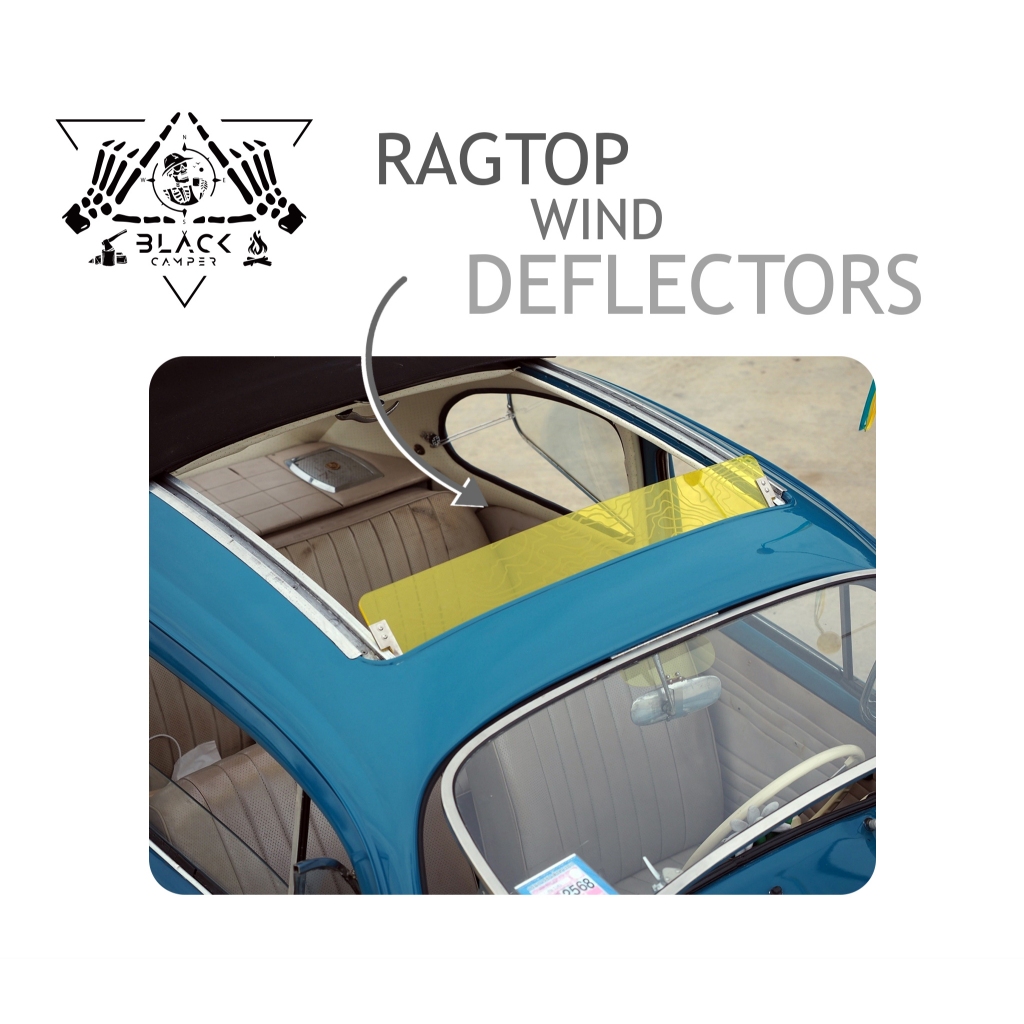 Ragtop wind deflectors vw volkswagen beetle classic vintage up to 63 ...