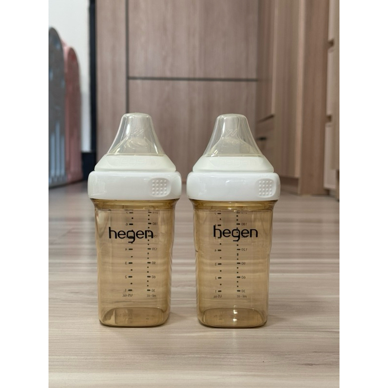 Dr.Betta | รุ่น Brain ขนาด 240ml/8oz (แพค 6 ขวด) Hegen | ขวดนมทรงเหลี่ยม สีชา PPSU ขนาด 240/8oz ...