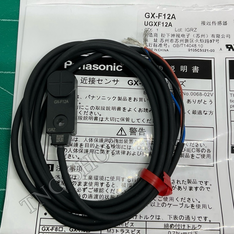 GX-F12A Panasonic แท้ sensor เซ็นเซอร์ proximity 3สาย. ชนิด. NPN-NO ...