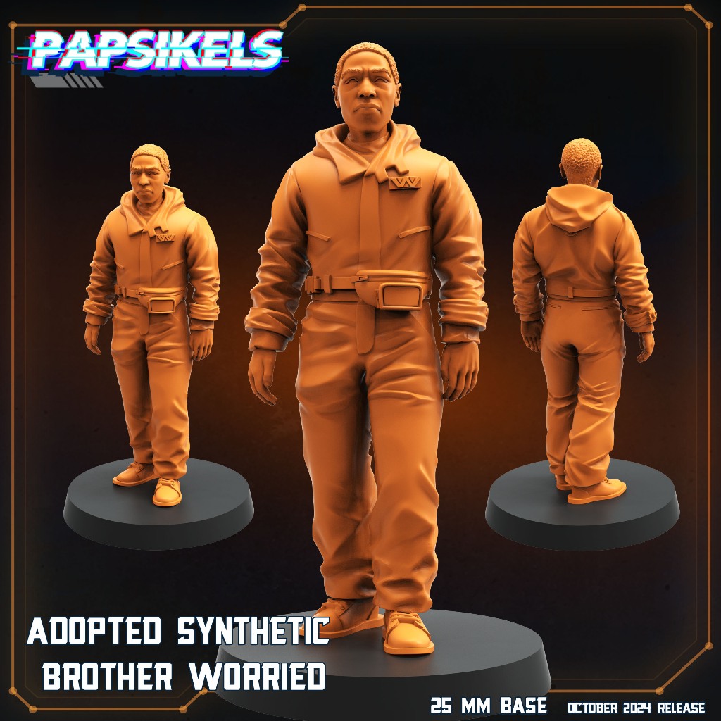 Adopted Synthetic Brother Worried - Vs Humans - Humanoid Human ...