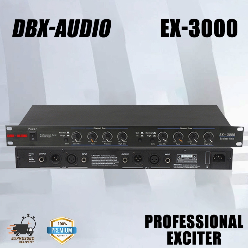 DBX-AUDIO EX-3000 Bass Enhancer เพิ่มประสิทธิภาพเสียงดิจิตอล ตัว ...
