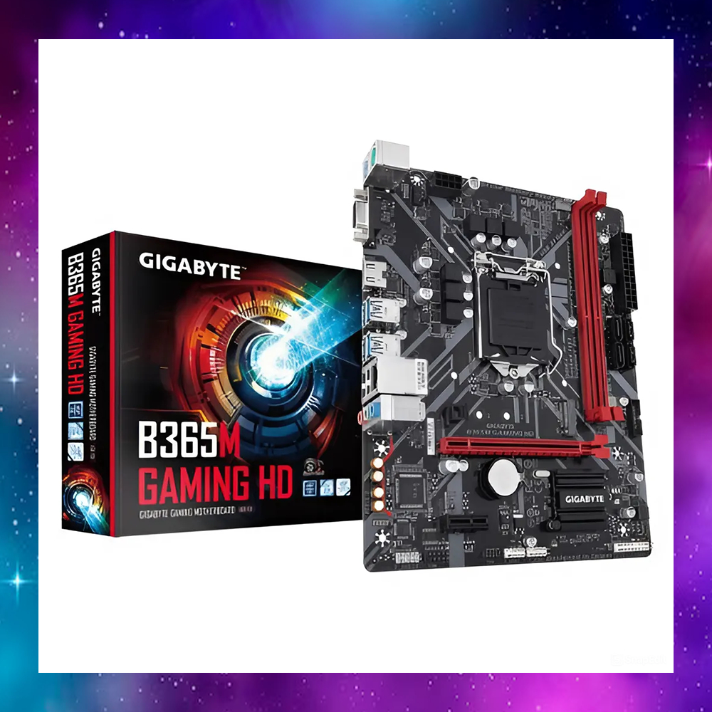 MAINBOARD (เมนบอร์ด) 1151 GIGABYTE B365M GAMING HD GEN8-9 ใช้งานปกติ | Shopee Thailand